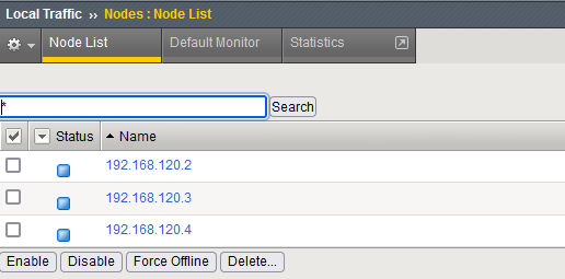 F5 Labs : Virtual Server and Pool setup