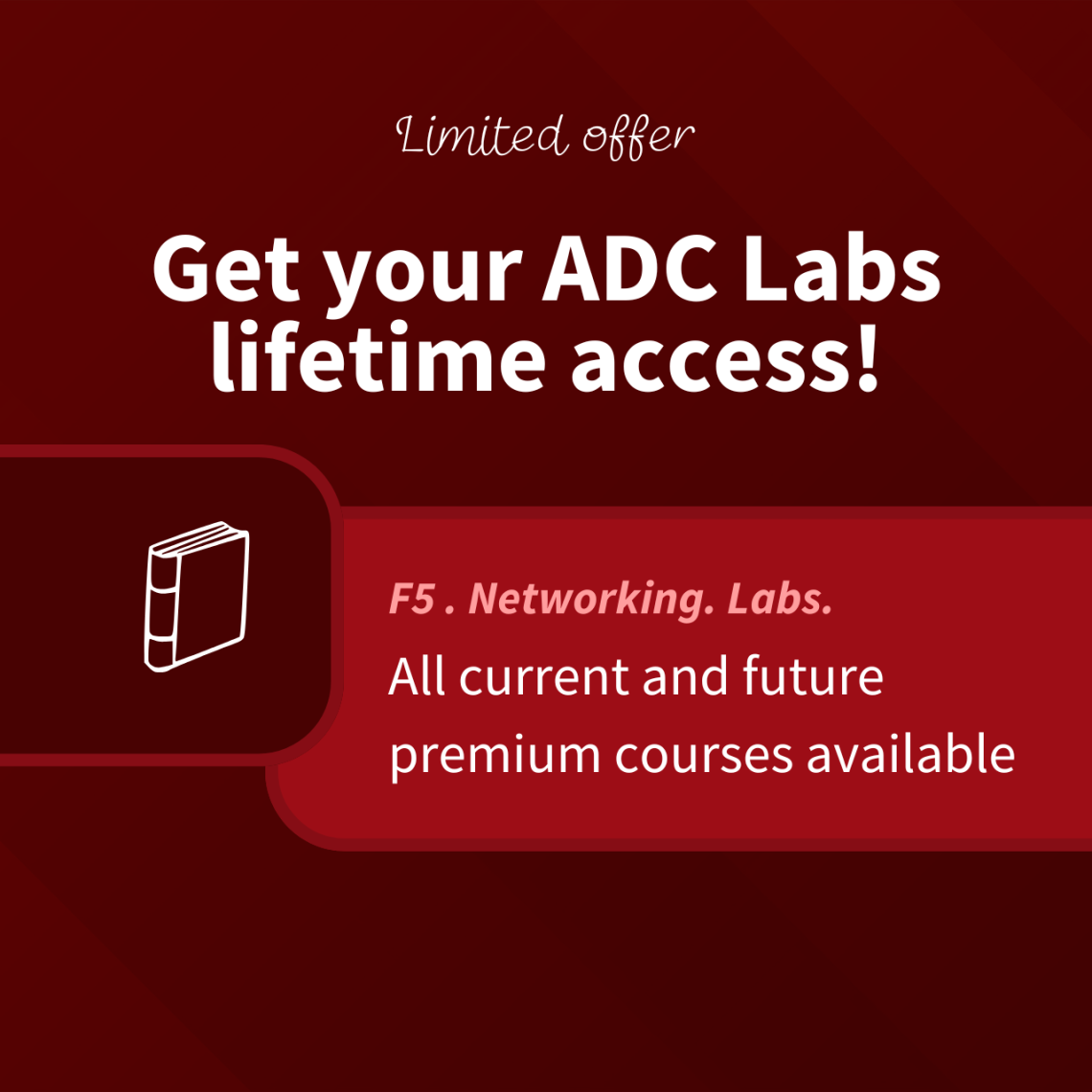 Lifetime courses access - ADC Labs